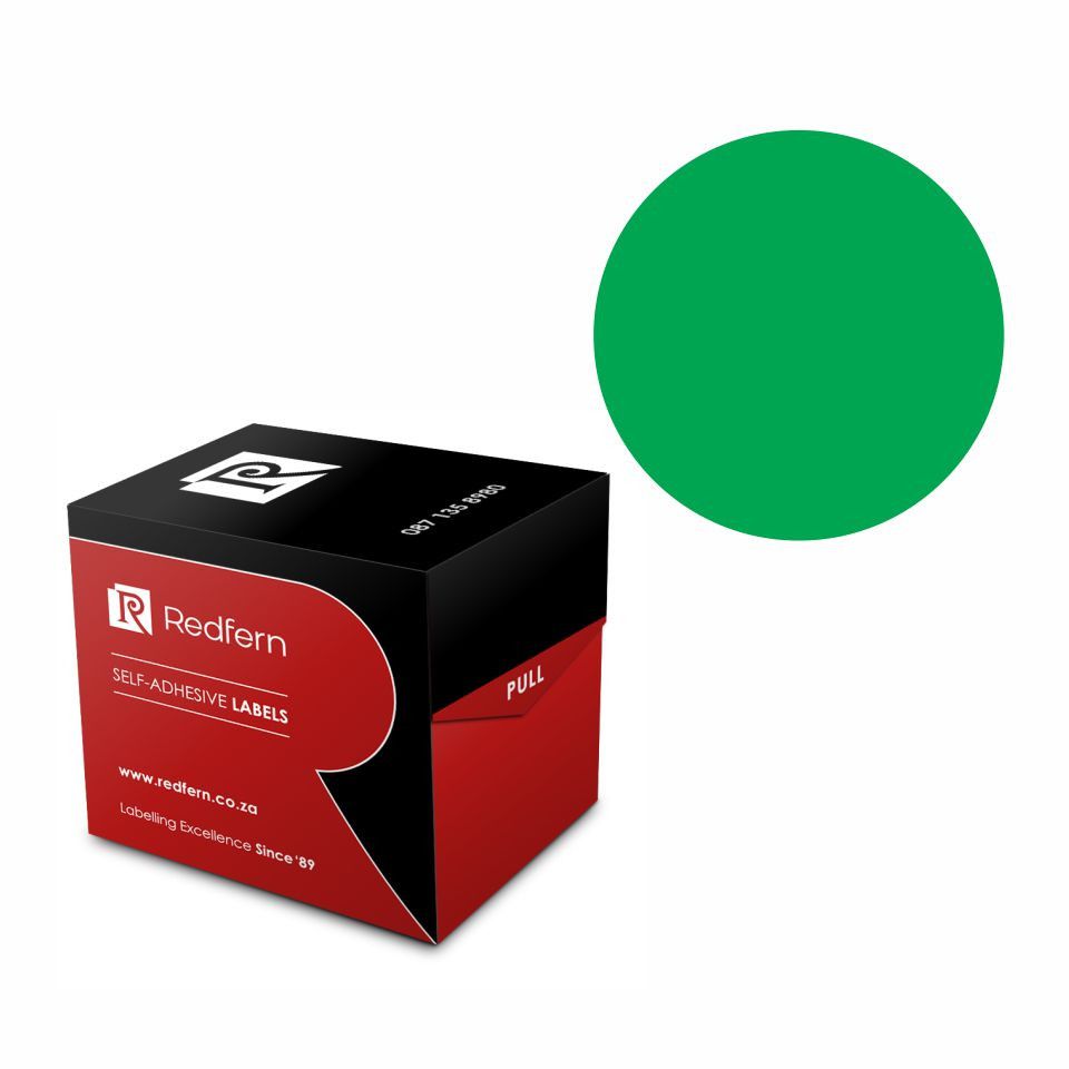 Redfern C32 Colour Code Labels - Green 5's | Shop Today. Get it ...