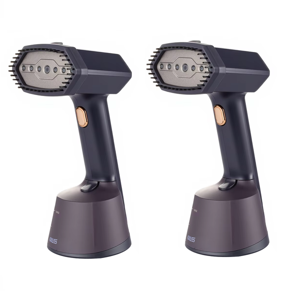2 Pieces Handheld Garment Steamers Steam Iron Non-Stick Steam Iron ...
