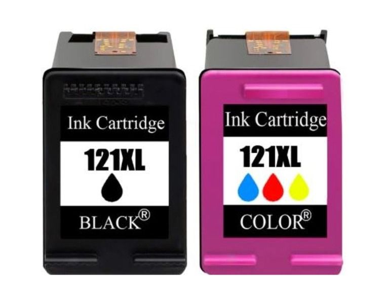 HP 121XL / CC641HE / CC644HE / 121 Ink Cartridge Set - Compatible ...