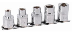 Toolco Chrome vanadium Triangle Socket Set - 5 Piece - 1/2 Inch Drive ...