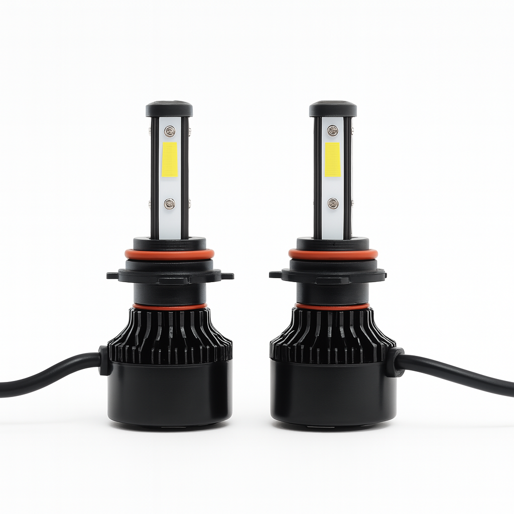 F9 9005 LED Headlights - Five-Sided White Light Car Bulbs | Shop Today ...