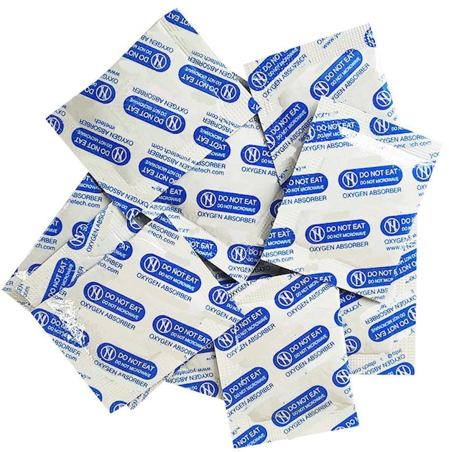OxyFree - Oxygen Absorber FT 100cc (1 bag = 100 sachets) Food Preserver ...