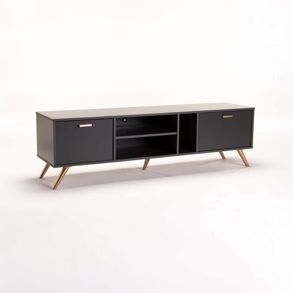 Lena 160cm 2 Door Tv Unit - Grey | Shop Today. Get it Tomorrow! | takealot.com