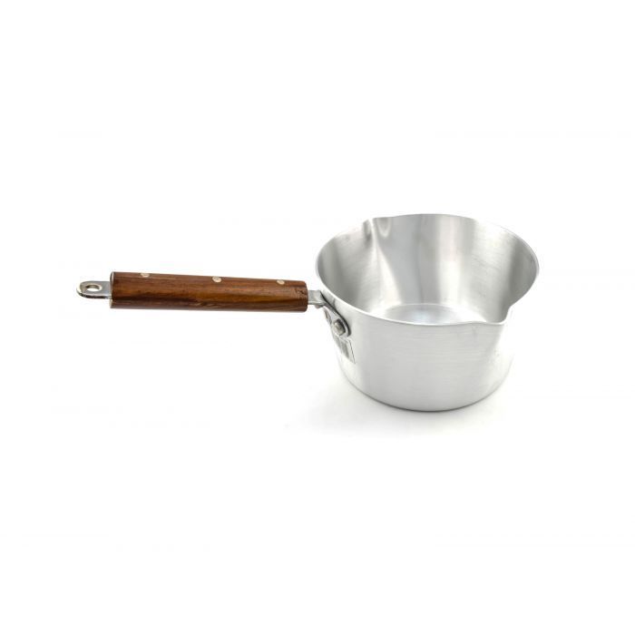 Milk Pan Aluminium with Wooden Handle | Shop Today. Get it Tomorrow ...