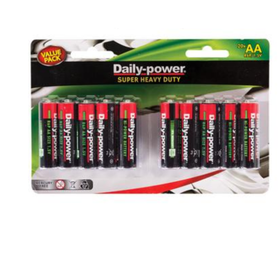 Daily Power - 20 Pack Heavy Duty AA Batteries | Shop Today. Get it ...