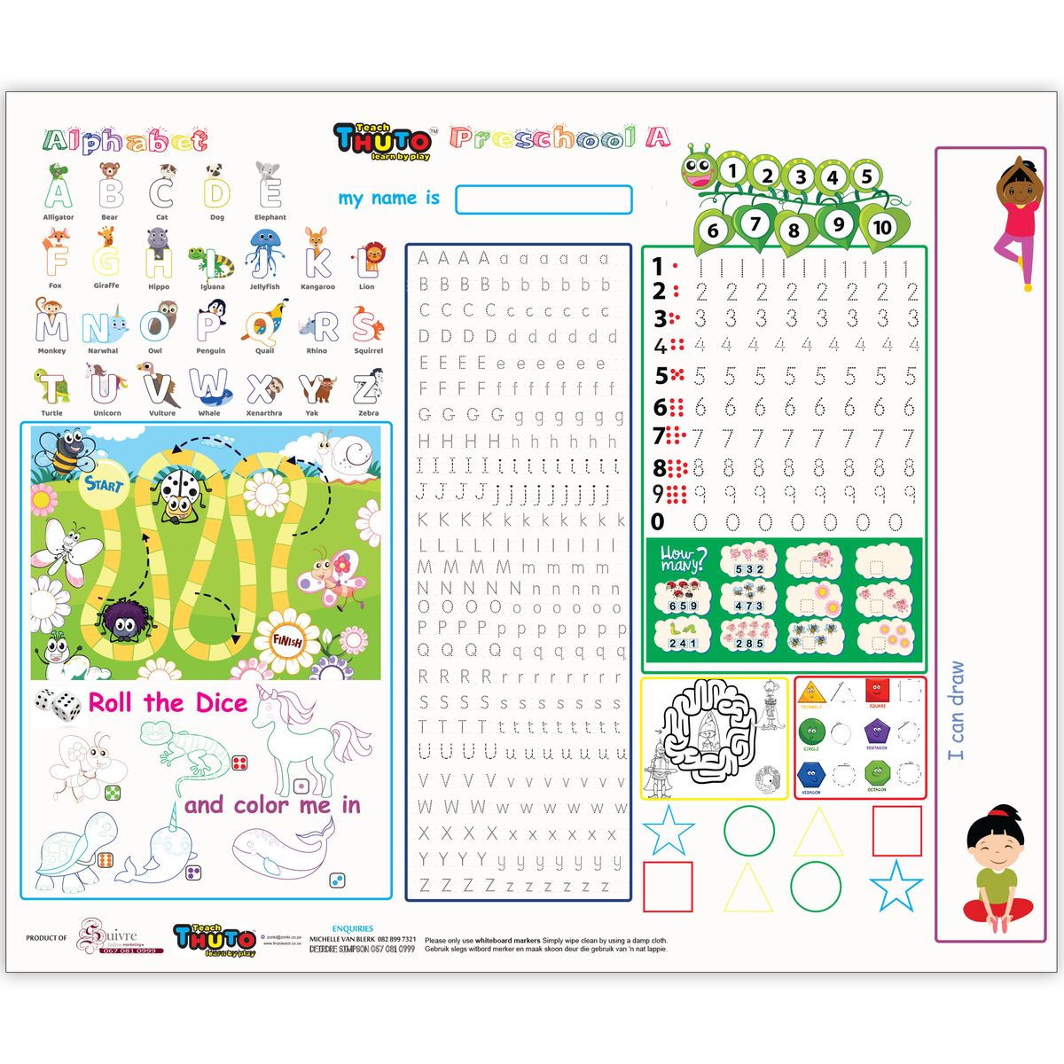 Thuto Teach Interactive Educational Mat Preschool A Mat | Shop Today ...