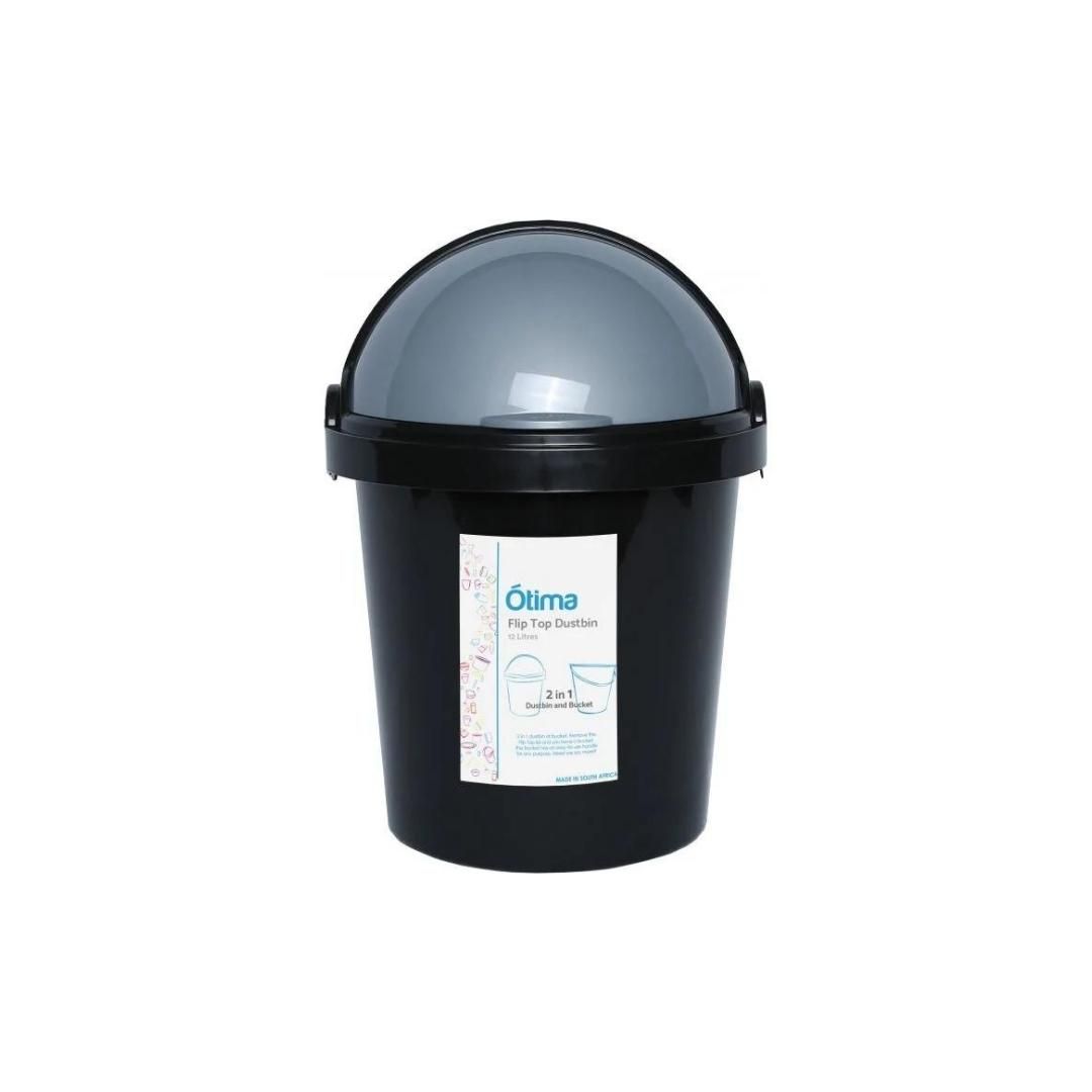 Small Dustbin Black - 12 Litre | Shop Today. Get it Tomorrow ...
