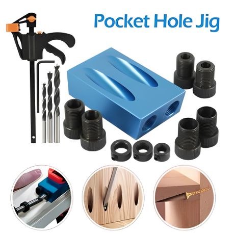 15 Degree Woodworking Slanted Hole Locator Drill Bit Kit Woodworking Guide Shop Today. Get it Tomorrow takealot