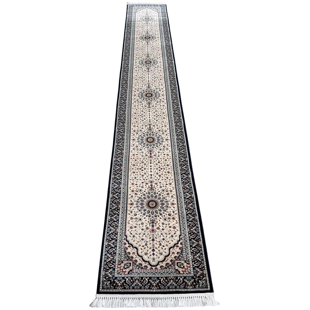 Beautiful Persian Green / Beige Passage Runner - 600 x 80 cm | Shop ...