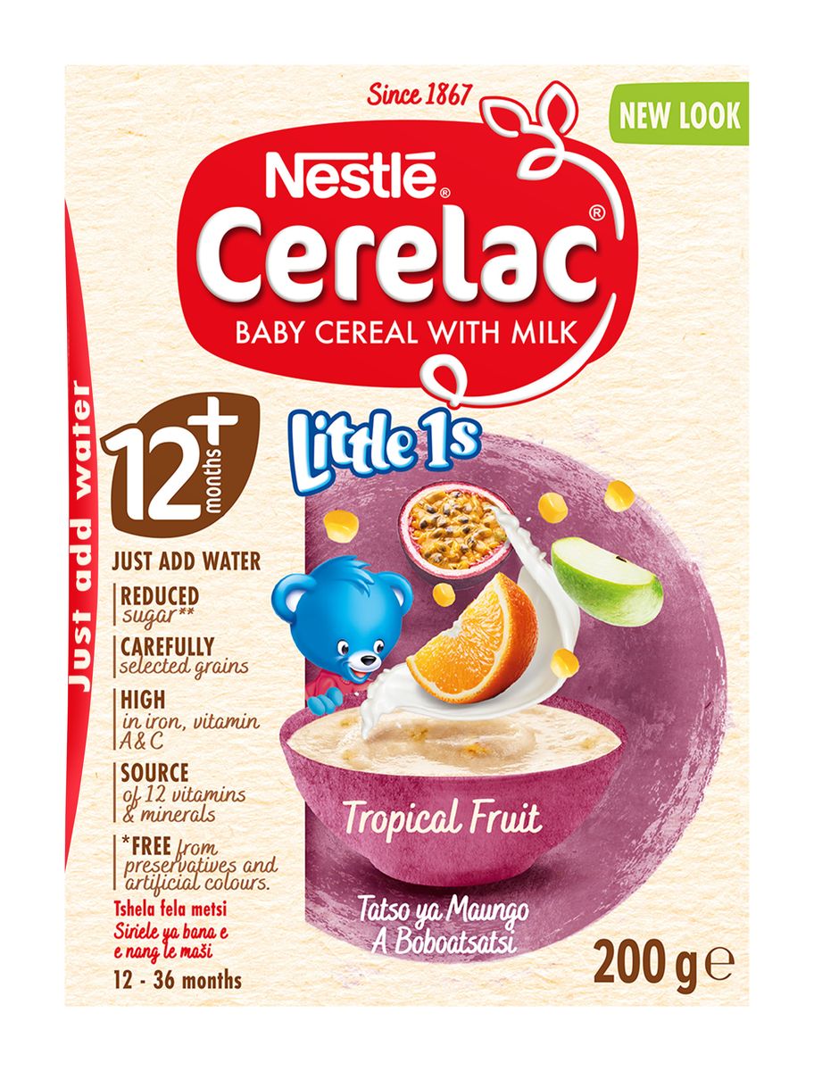 NESTLÉ CERELAC Tropical Fruit Stage 3 Baby Cereal 200g | Shop Today ...