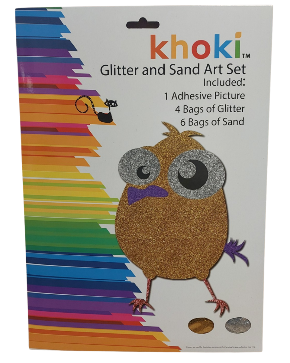 Little Chick Khoki Glitter and Sand Art Set | Shop Today. Get it ...