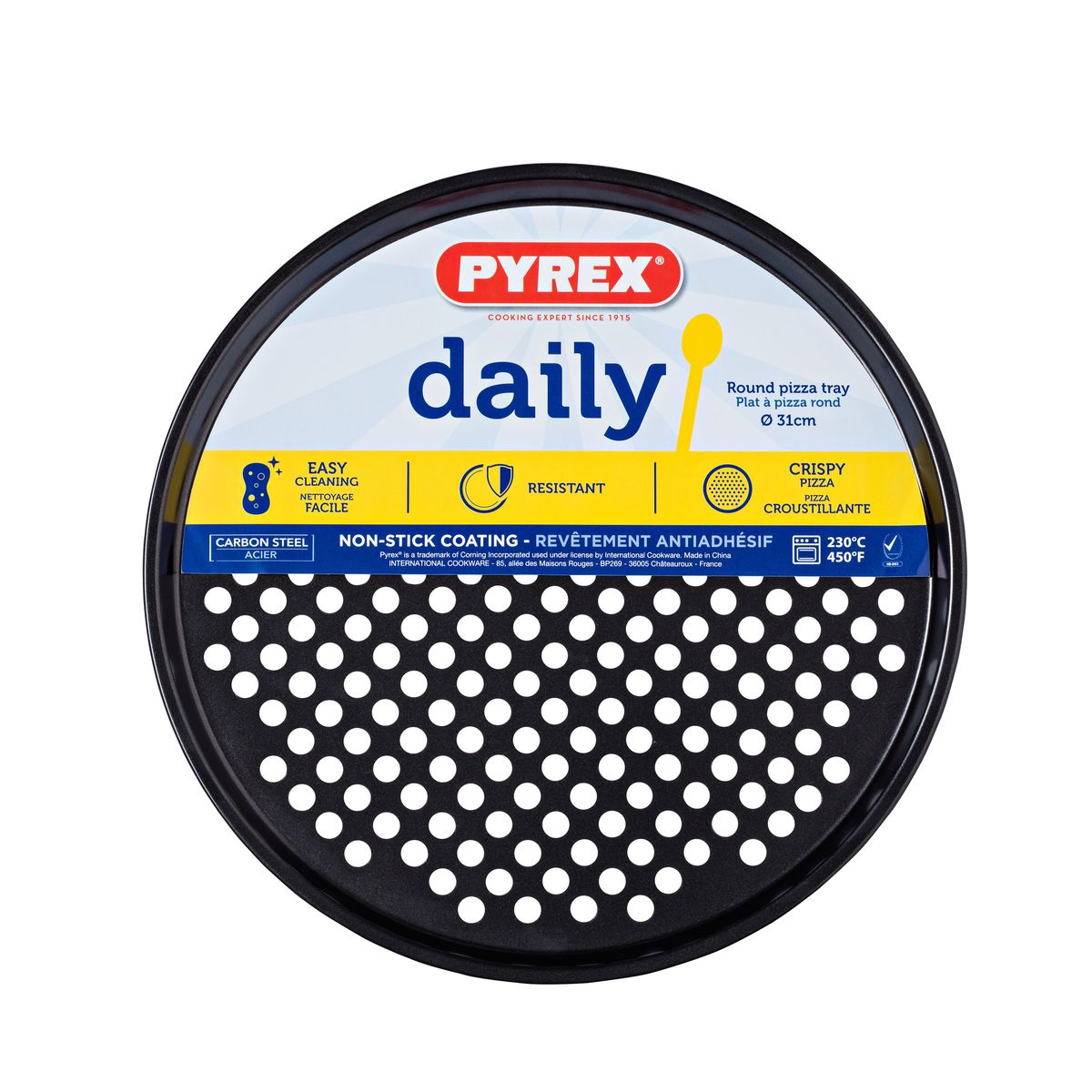 Pyrex Daily Bakeware Pizza Pan 31cm | Shop Today. Get it Tomorrow ...