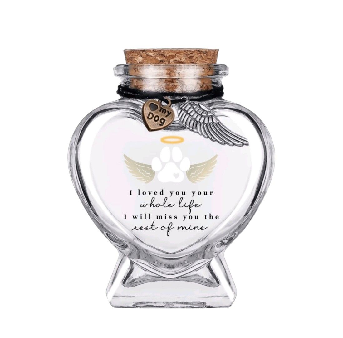 Memorial Glass Container for Pets Keepsake | Shop Today. Get it ...