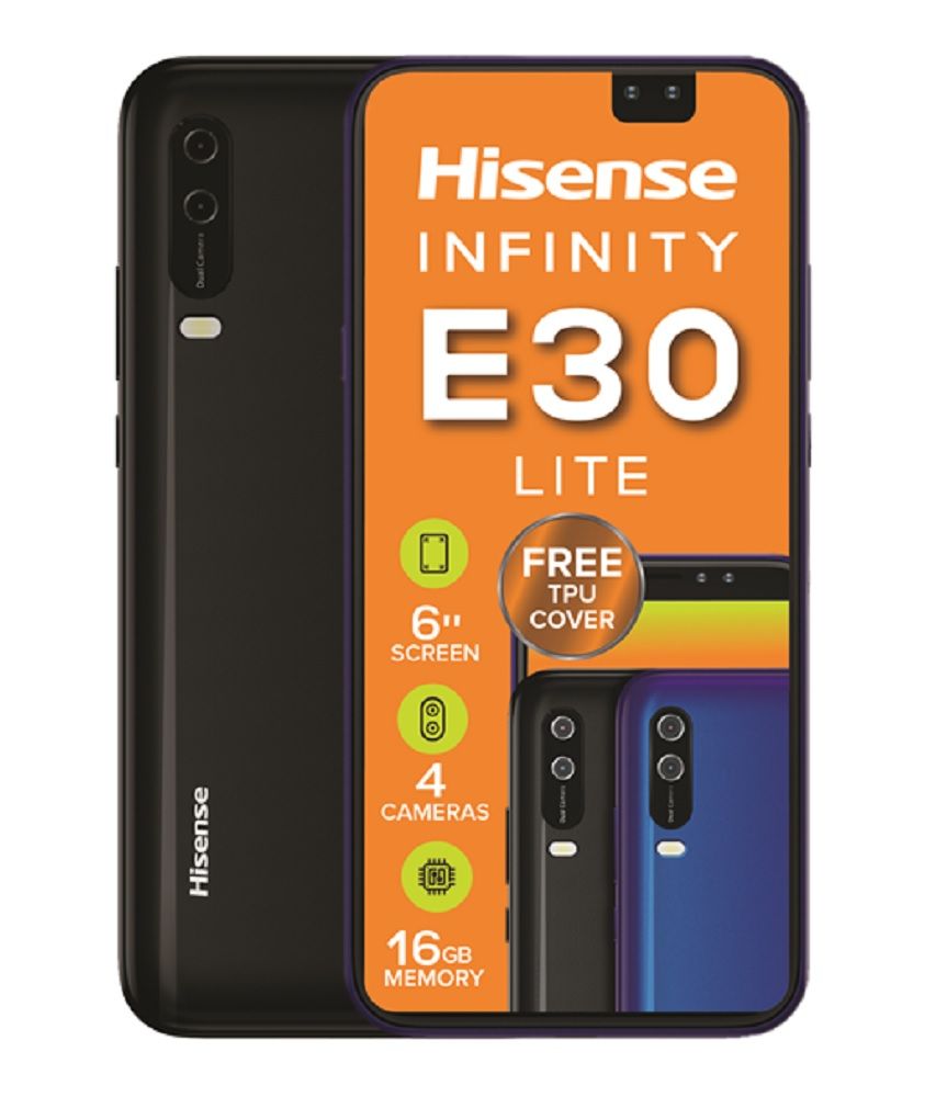 Hisense Infinity E30Lite 16GB Dual Sim - Black | Shop Today. Get it ...