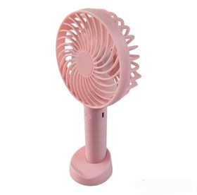 Mini Portable USB Battery Operated Hand Fan with Phone Holder Base ...