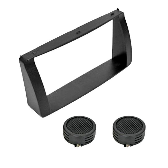 Toyota Run X Double Din Fascia Trim Plate & EvoTuning 300W Tweeters ...