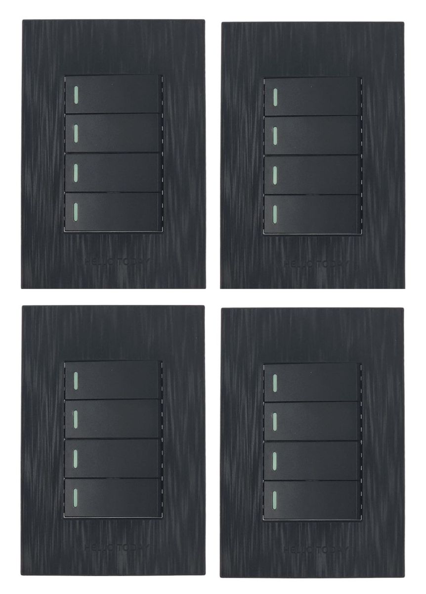 Hello Today 4 Lever Light Switch - 4 Pack | Shop Today. Get it Tomorrow ...
