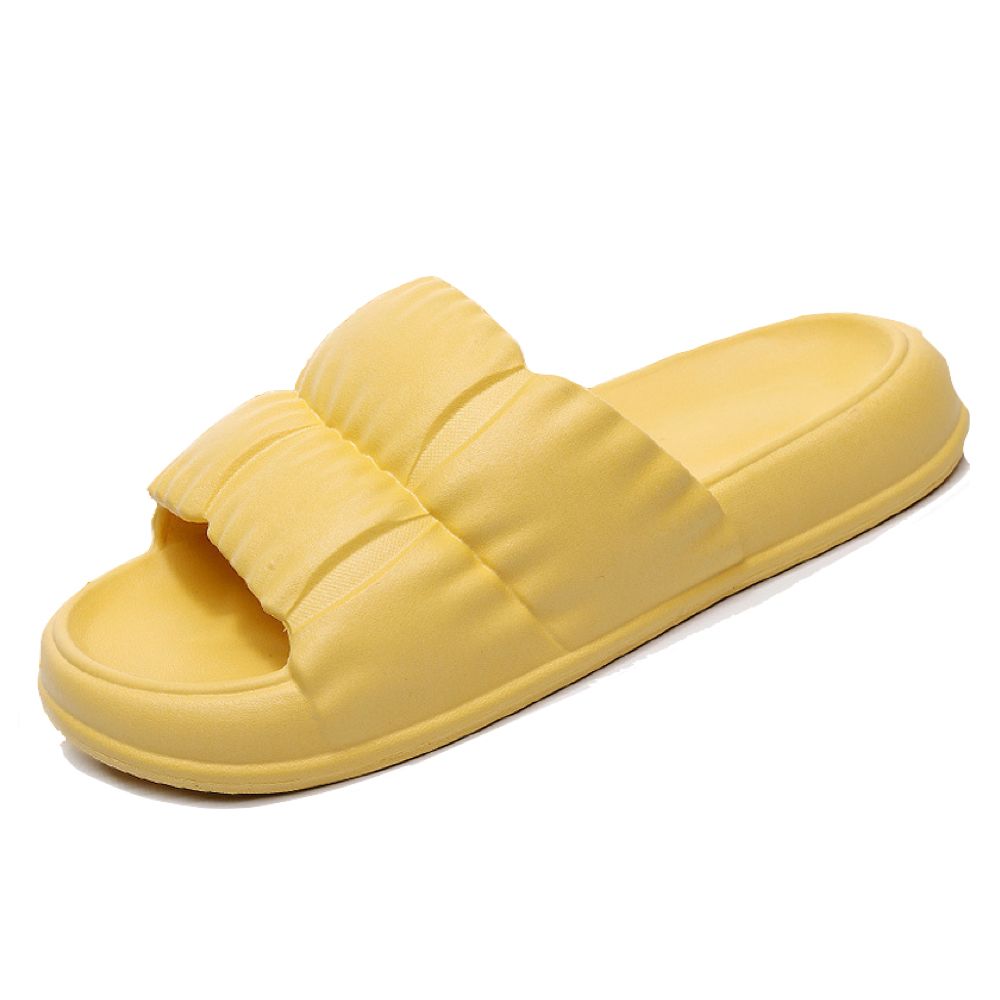 Fashion Trendy Non-Slip Puffy Thick Platformed Cloud Sandal Slides ...