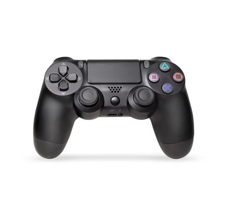 Wireless Double Shock Game Joystick Controller Compatible with PS4 ...
