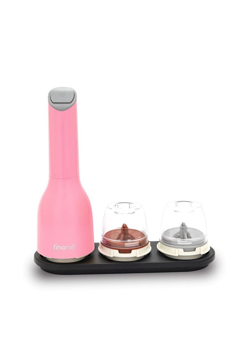 FinaMill Battery Operated Spice Grinder With Two Pro Plus Pods - Pink ...