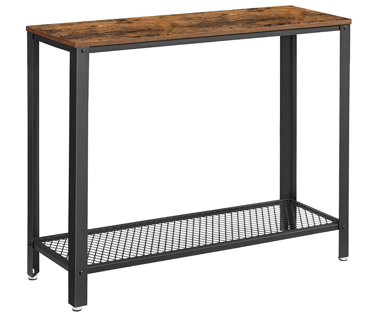 Lifespace Rustic Industrial 2 Tier Console Hall Table | Shop Today. Get ...