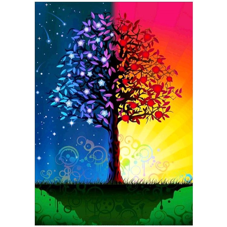 Diamond Art Painting DIY Set - Tree Collection | Shop Today. Get it ...