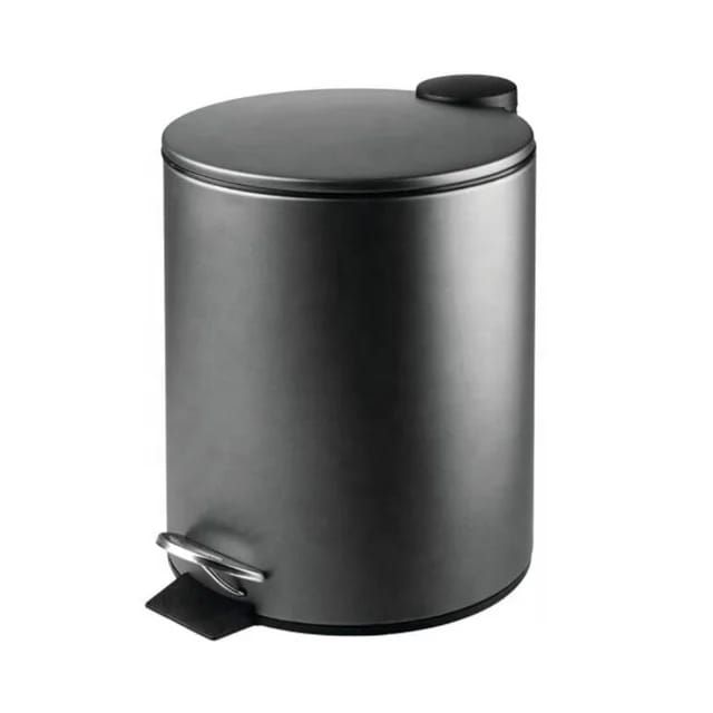 Flat Lid Waste Bin Dustbin With Soft Close Foot Pedal Bin | Shop Today ...