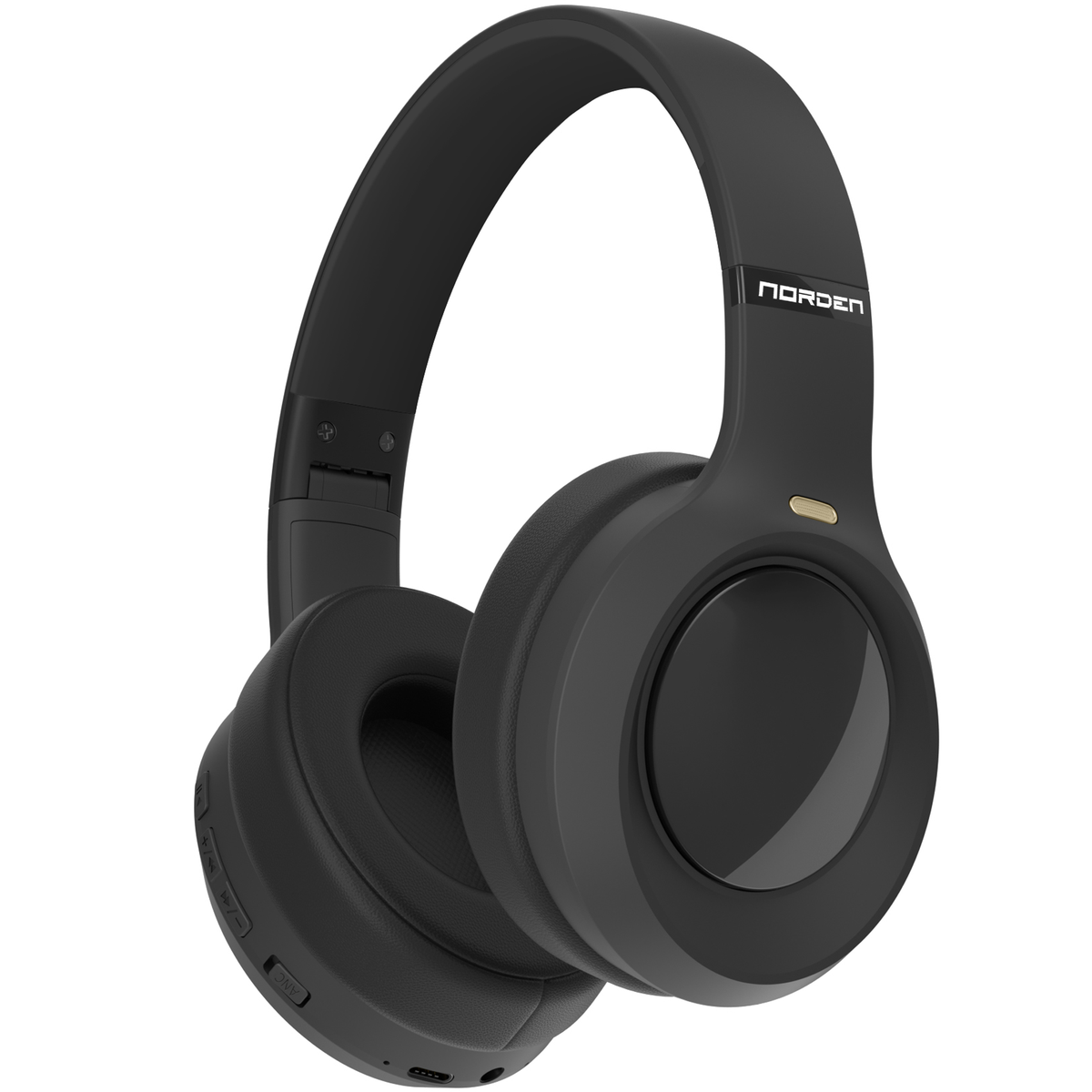 Norden Nova Noise Cancelling Bluetooth Headphones 50H Playback USB-C ...