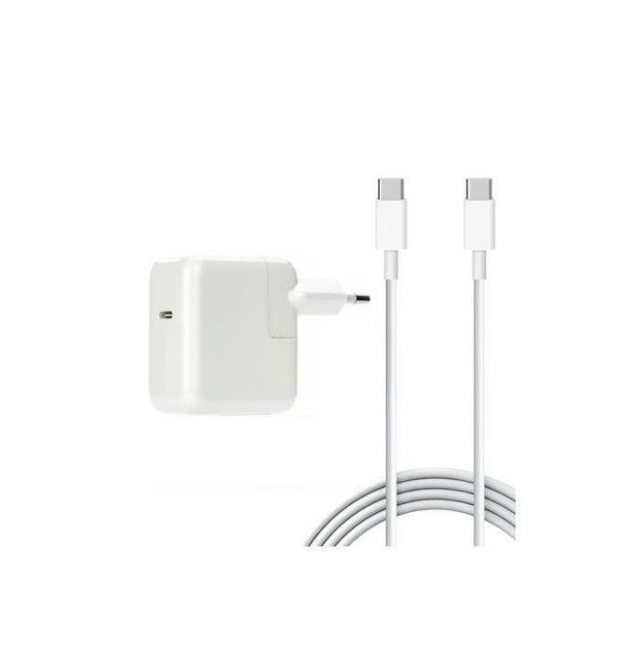 61W Type-C Power Adapter & Type-C to USB-C Cable for MacBook | Shop ...