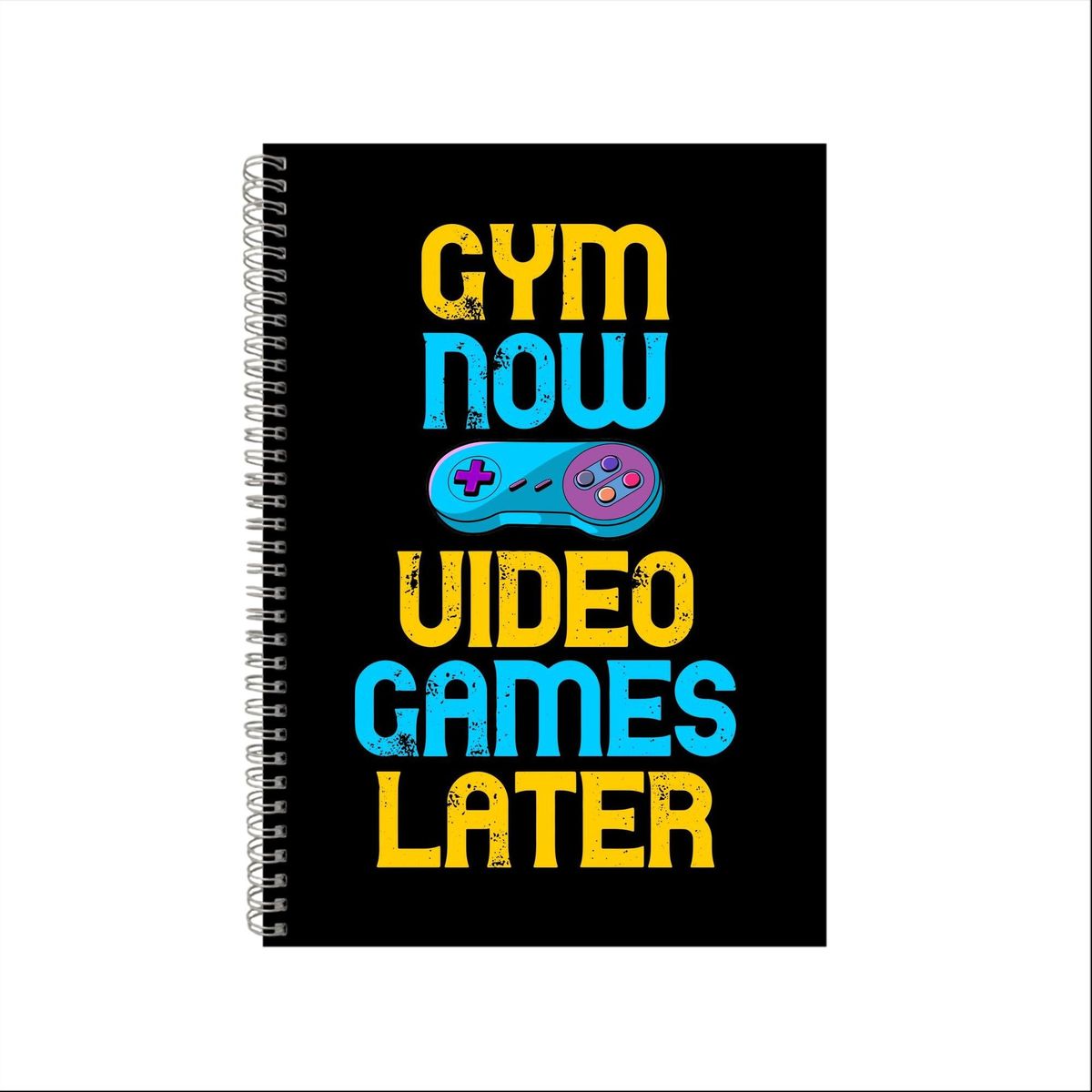 Gym Gamer Notebook Gift Idea A4 Notepad Pad 35 | Shop Today. Get it ...
