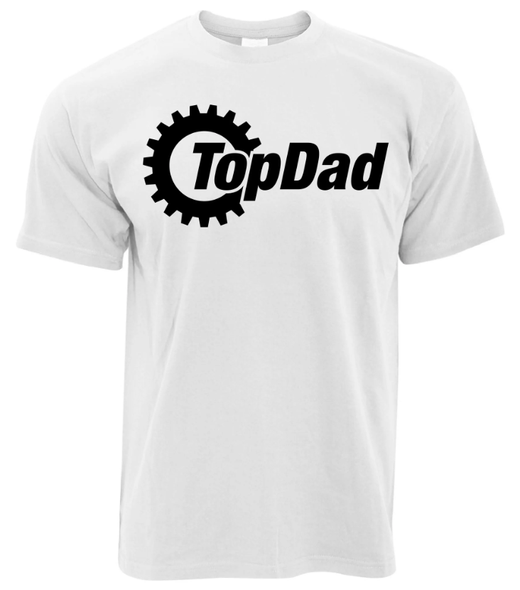 Top Dad v7- Birthday Christmas Father's Day Gift T-shirt - White | Shop ...