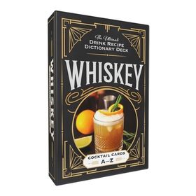 Whiskey Cocktail Cards A-Z: The Ultimate Drink Recipe Dictionary Deck | Shop Today. Get it ...