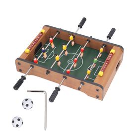 Kids Table Football Game Set with 2 Balls Interactive 4 Rows Table ...