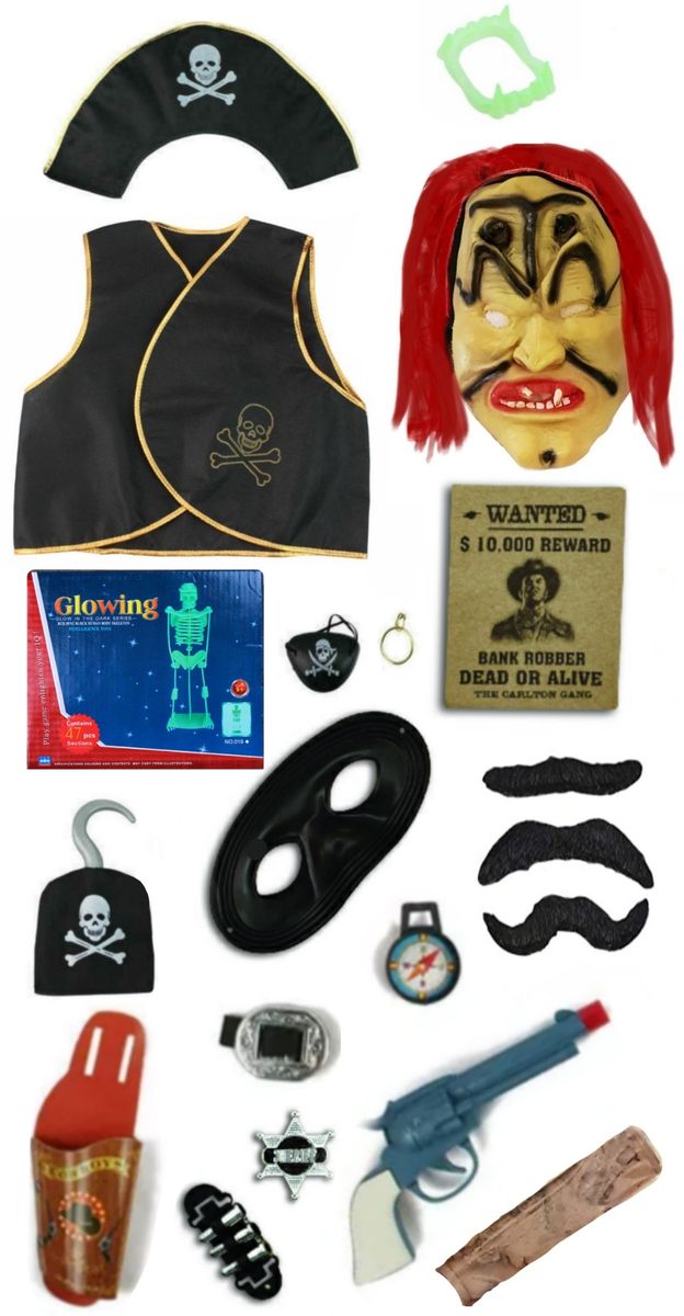 Kiddies Halloween Costume Kit Boys 20 Piece | Shop Today. Get it ...