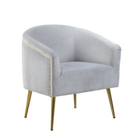 Amanda-Armed Contour Upholstered Barrel Chair | Shop Today. Get it ...
