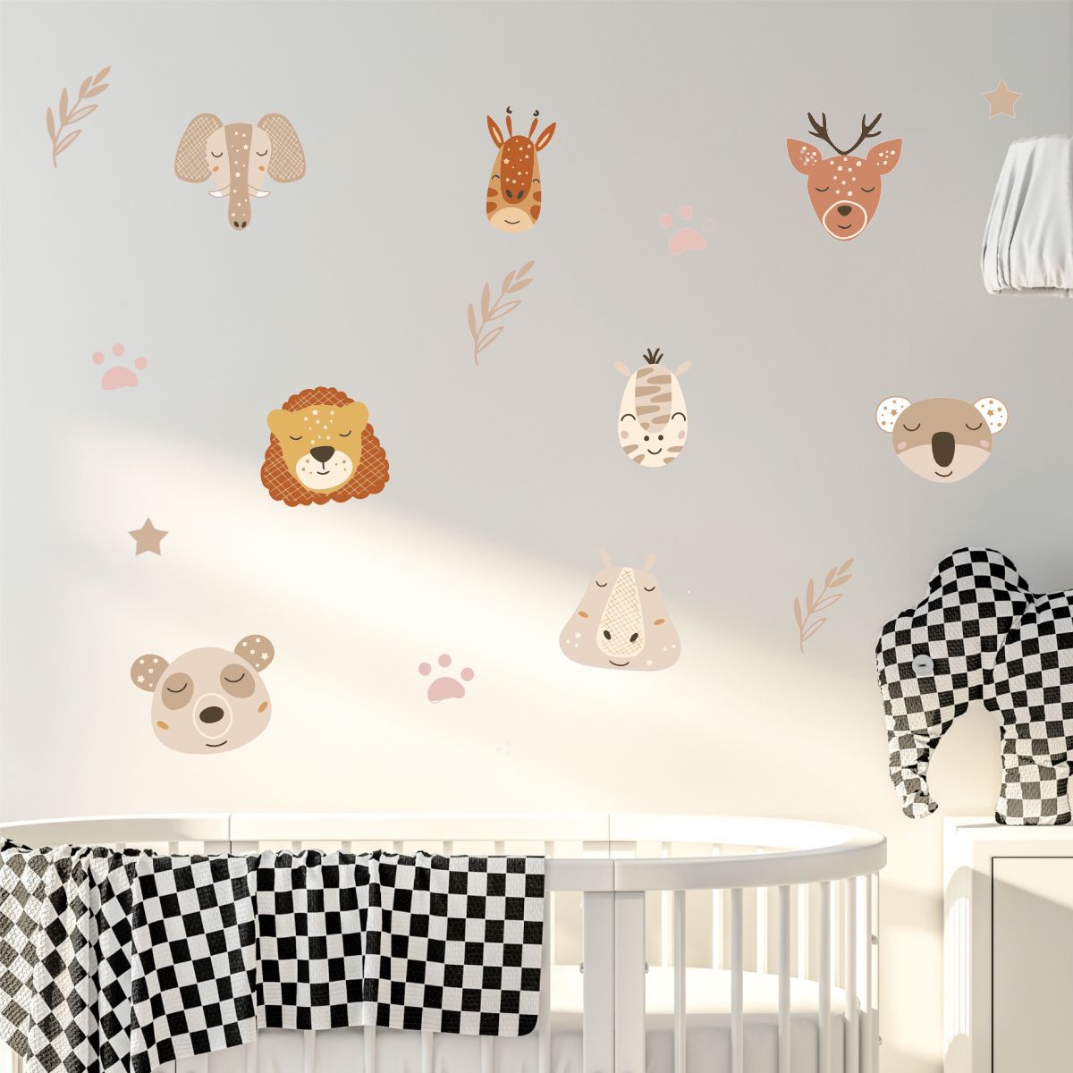 Safari Animals Kids Wall Sticker | Shop Today. Get it Tomorrow ...