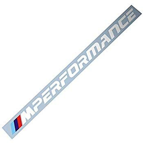 Styling M Performance Sticker for Windscreen - 60cmx3cm Compatible with ...