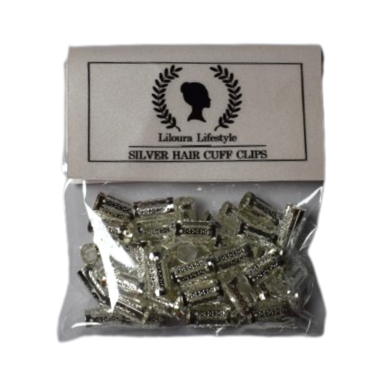 Liloura Hair Cuff Clips - Silver (Pack of 50) | Shop Today. Get it ...