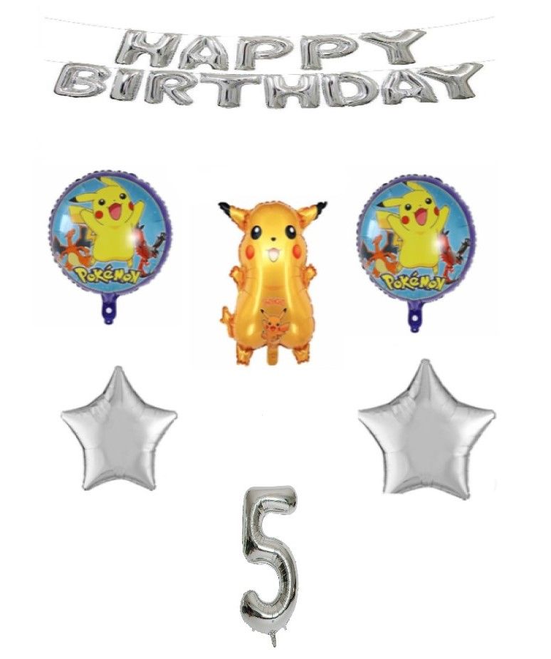 Pokemon Balloon Set Number 5 | Shop Today. Get it Tomorrow! | takealot.com