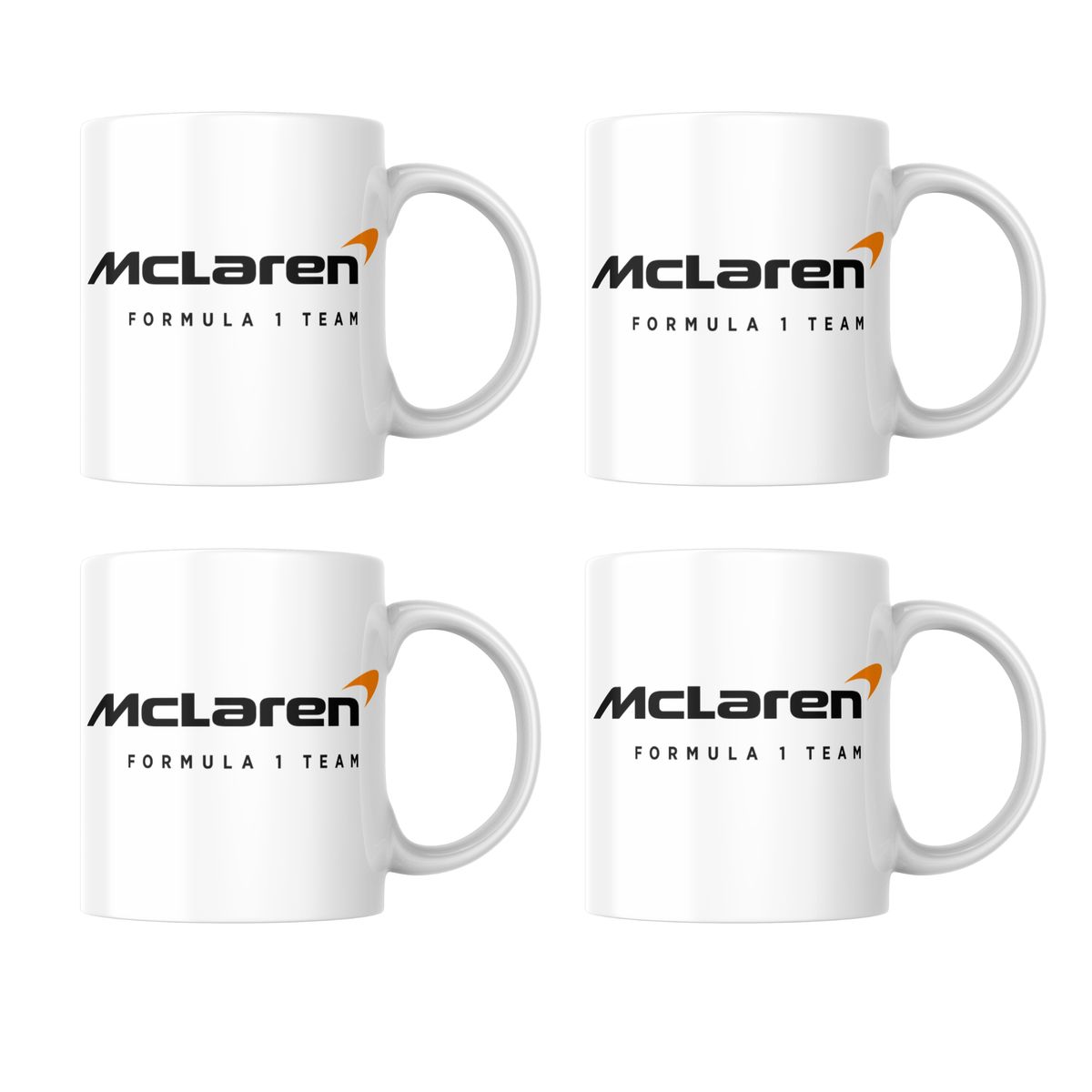 McLaren F1 Team Mugs - Set of 4 | Shop Today. Get it Tomorrow ...