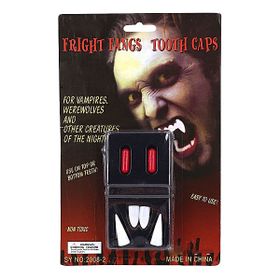 Halloween Vampire Fang Tooth Caps & Blood Capsules Set | Shop Today ...