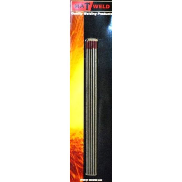 Bulk Pack x 2 MatWeld - Prepack Tungsten 2%Th 2.4 Red (5 | Shop Today ...