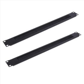 2Pcs 1U 19Inch Rack Mount Blanking Plate Rack Mounting Network Brush ...
