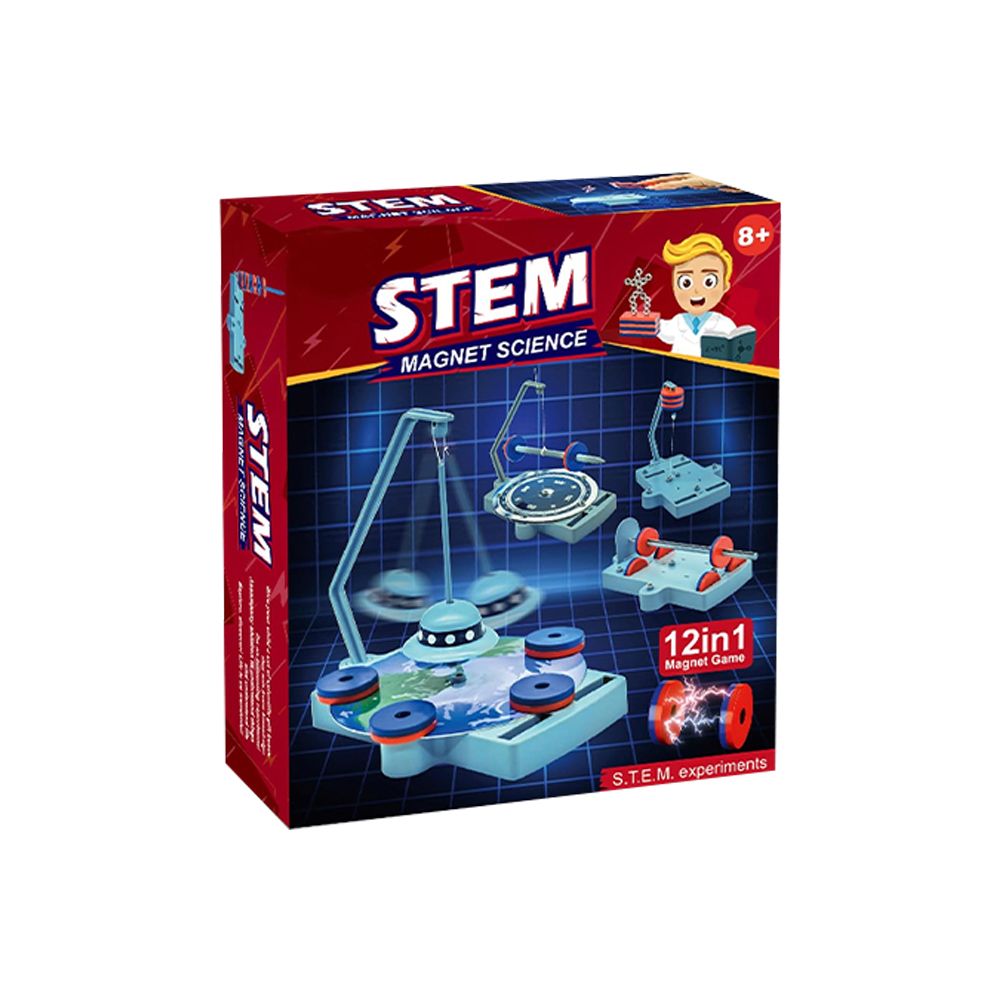 STEM 12 in 1 Magnetic Science Kit,Anti Gravity Magnetic Levitation Kit ...