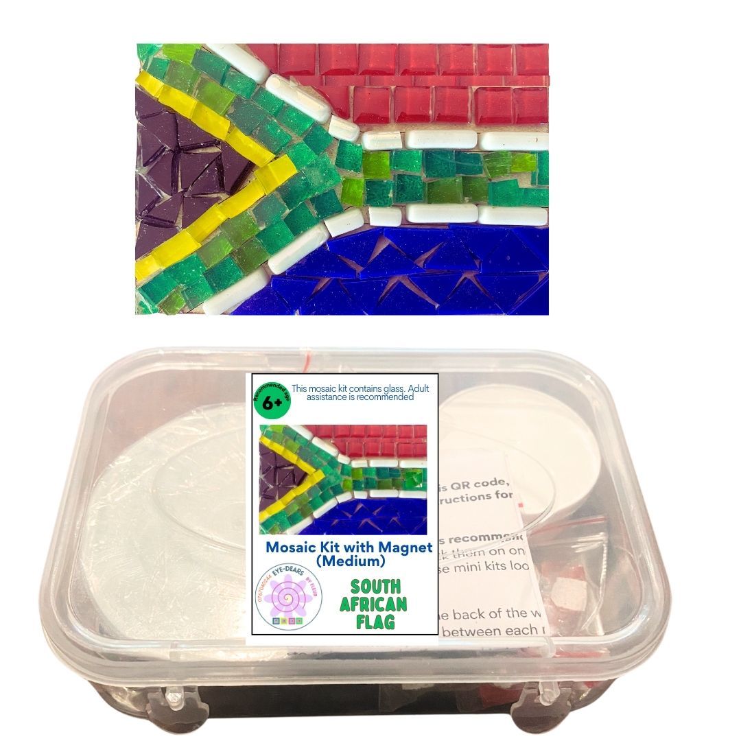Mosaic Kit with Magnet - South African Flag (Medium) | Shop Today. Get ...