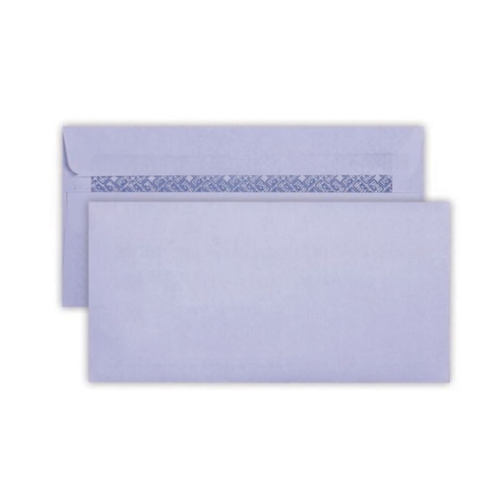 LEO - DLB White Opaque Self Seal Envelopes - Open Long Side - Box of ...