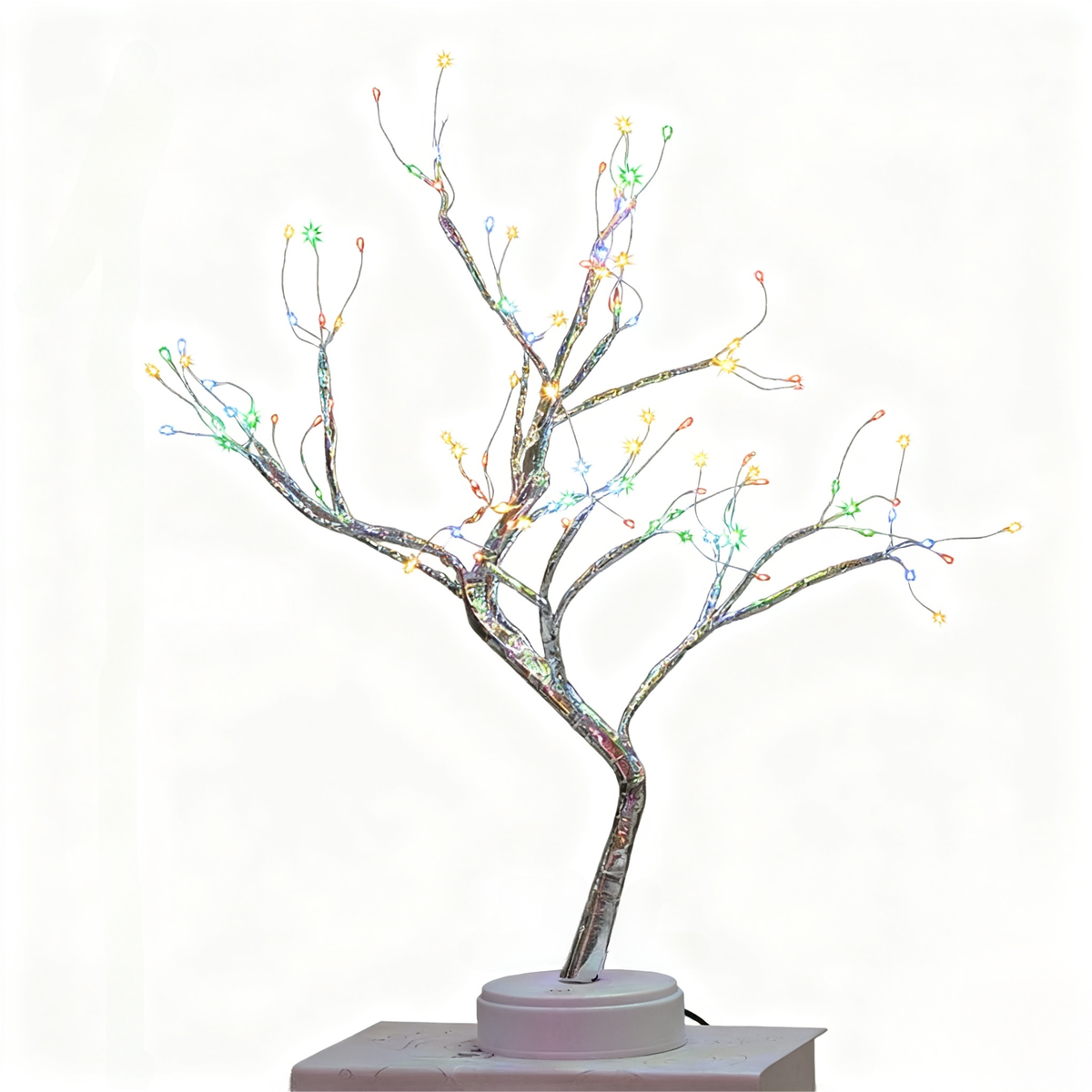 Bonsai Tree Light, 108 LED Lights with Touch Switch - 50cm (Colorful ...