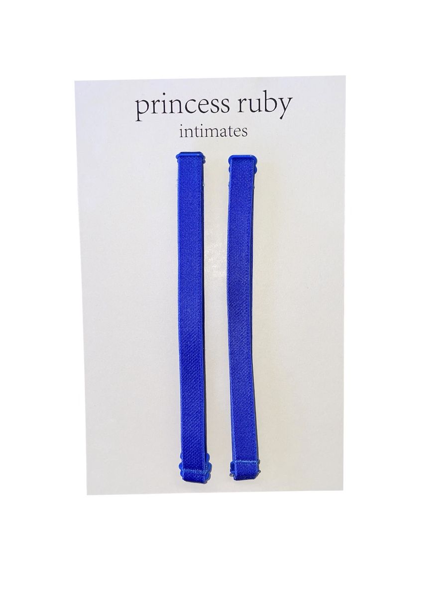 Women Blue - Removable Elastane Wire-Free All Day Comfort Bra Strap ...