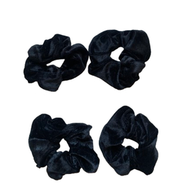 Black Velvet Scrunchie (4 pack) | Shop Today. Get it Tomorrow ...