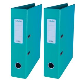 Treeline PVC 70 A4 PVC Lever Arch File - Turquoise - Pack of 2 | Shop ...